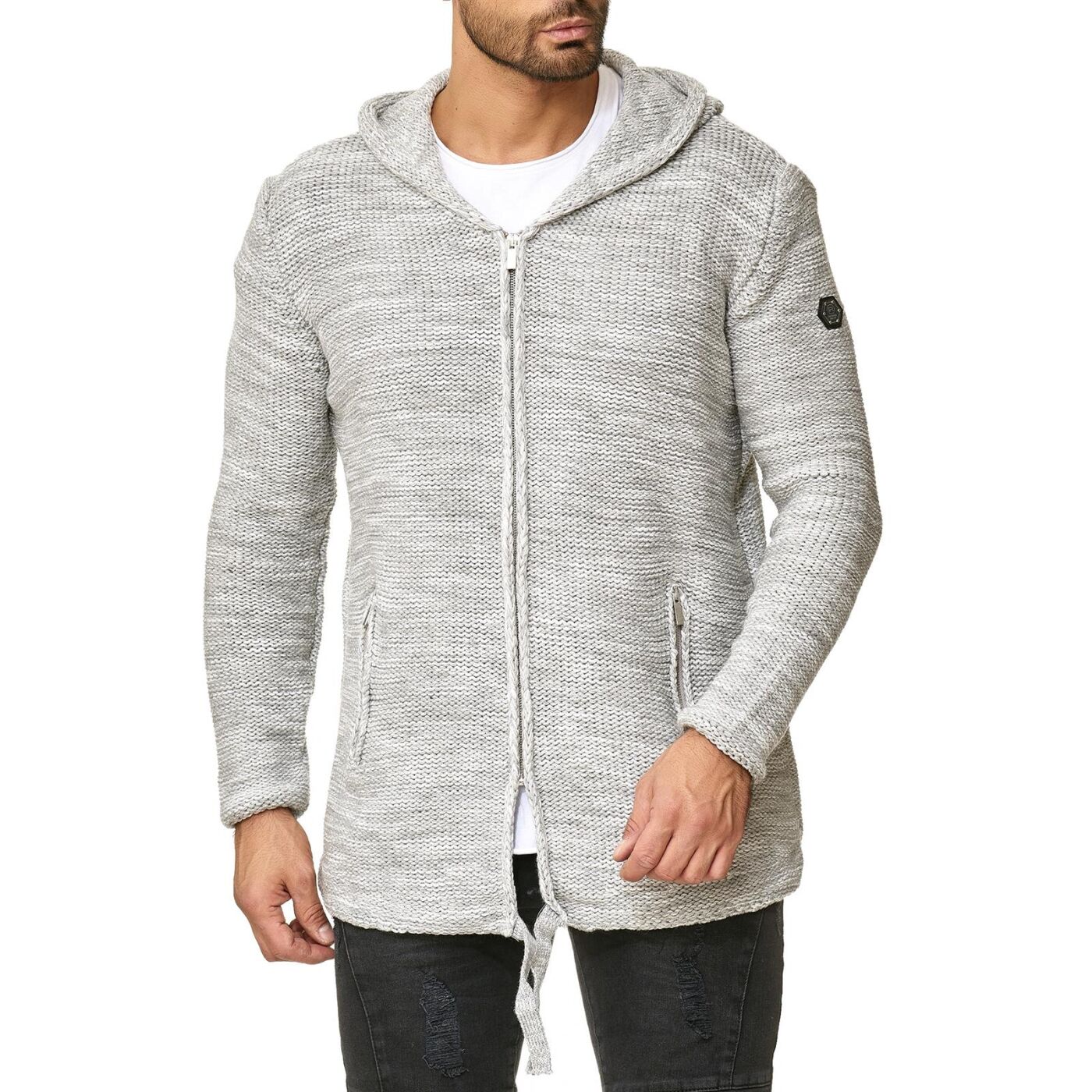 Dunne Sommer Strickjacke Herren