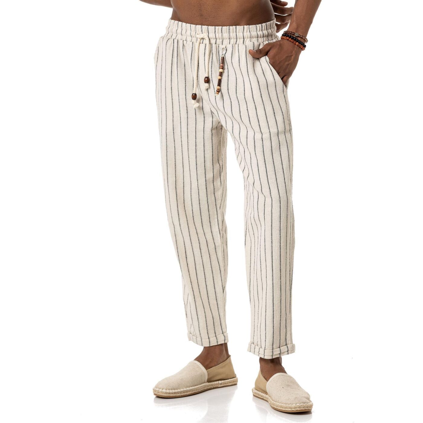 Schone Gestreifte Hose Herren Ebenbild